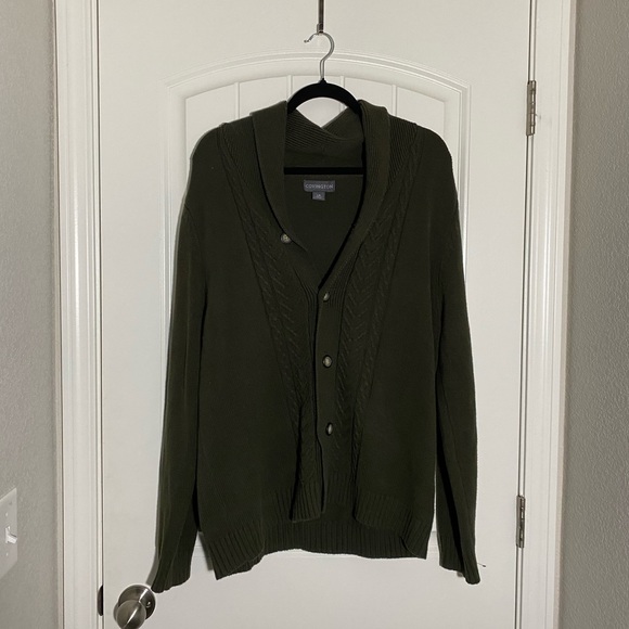 Covington | Sweaters | Covington Mens Woven Cardigan | Poshmark